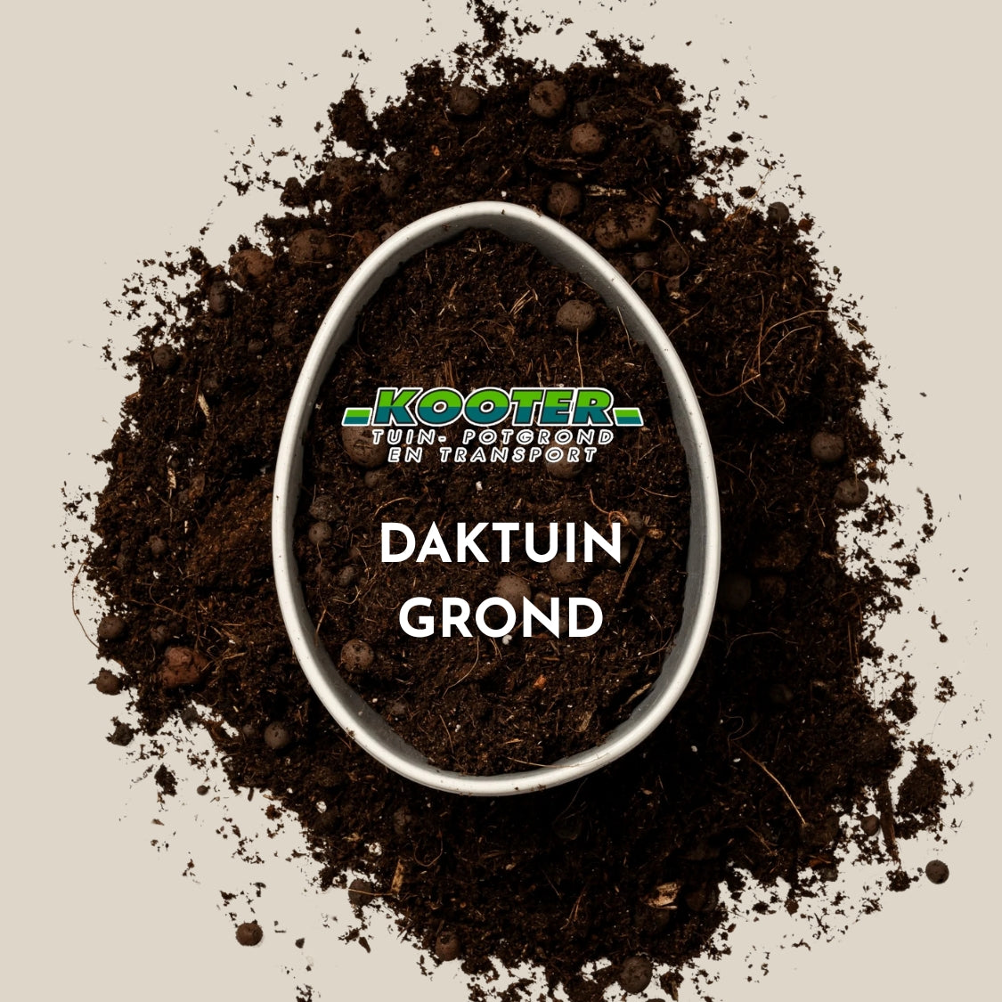 Daktuin grond als licht substraat voor groene daken | Kooter BV ...