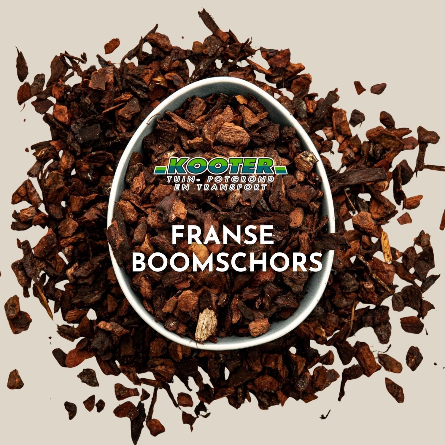 Franse boomschors 10/25 mm voor borders en plantvakken | Kooter BV ...