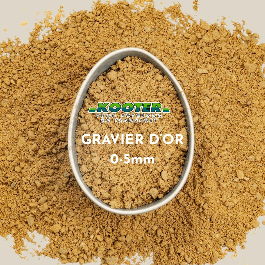 Gravier d’Or als halfverharding voor paden | Kooter BV – Kooter Handel ...
